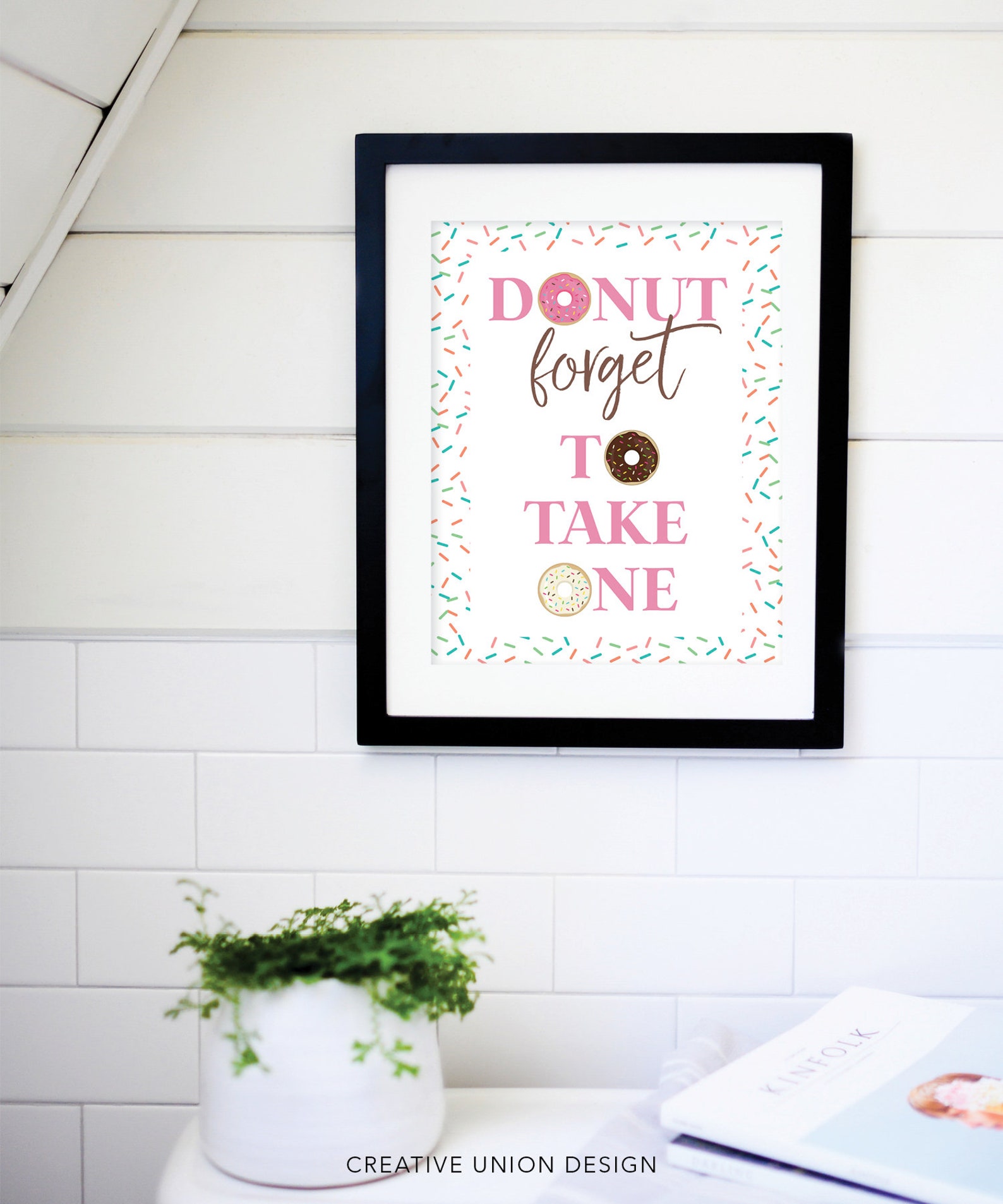 Editable Donut Favor Sign Template, Take One Sign, Donut Favors ...