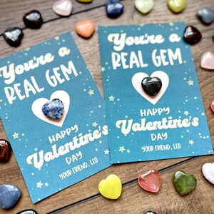 Valentines Day Cards for Kids, Gem Printable Valentine's Day Cards ...