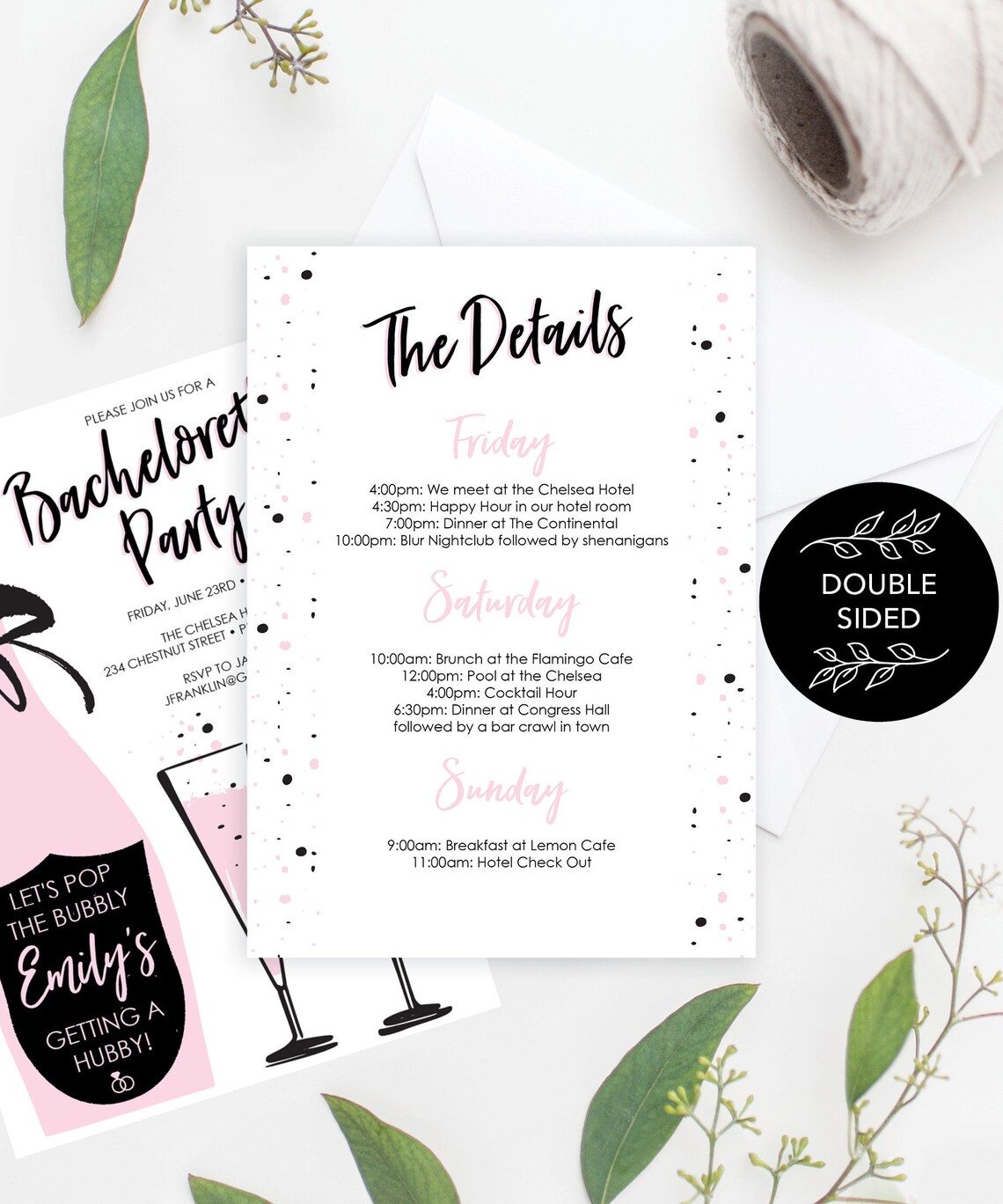 Printable Bachelorette Party Invitations Bachelorette Invite | Etsy