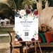 QR Code Wedding Program Template and Scannable Wedding Welcome Sign ...