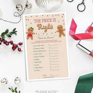 What's Baking Baby Shower Games Bundle, Gingerbread Baby Shower Games ...