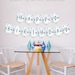 Editable High Chair Banner Template, Happy Birthday Banner, Printable ...