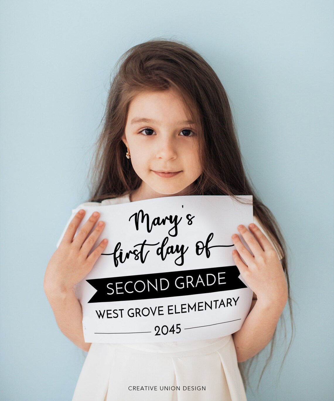 Editable First Day of School Sign Template Printable First - Etsy