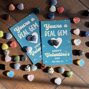 Valentines Day Cards for Kids, Gem Printable Valentine's Day Cards ...