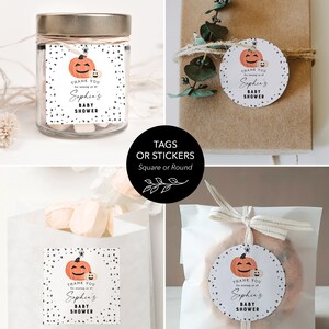 Little Boo Round Favor Stickers or Tags Favors Printable - Etsy