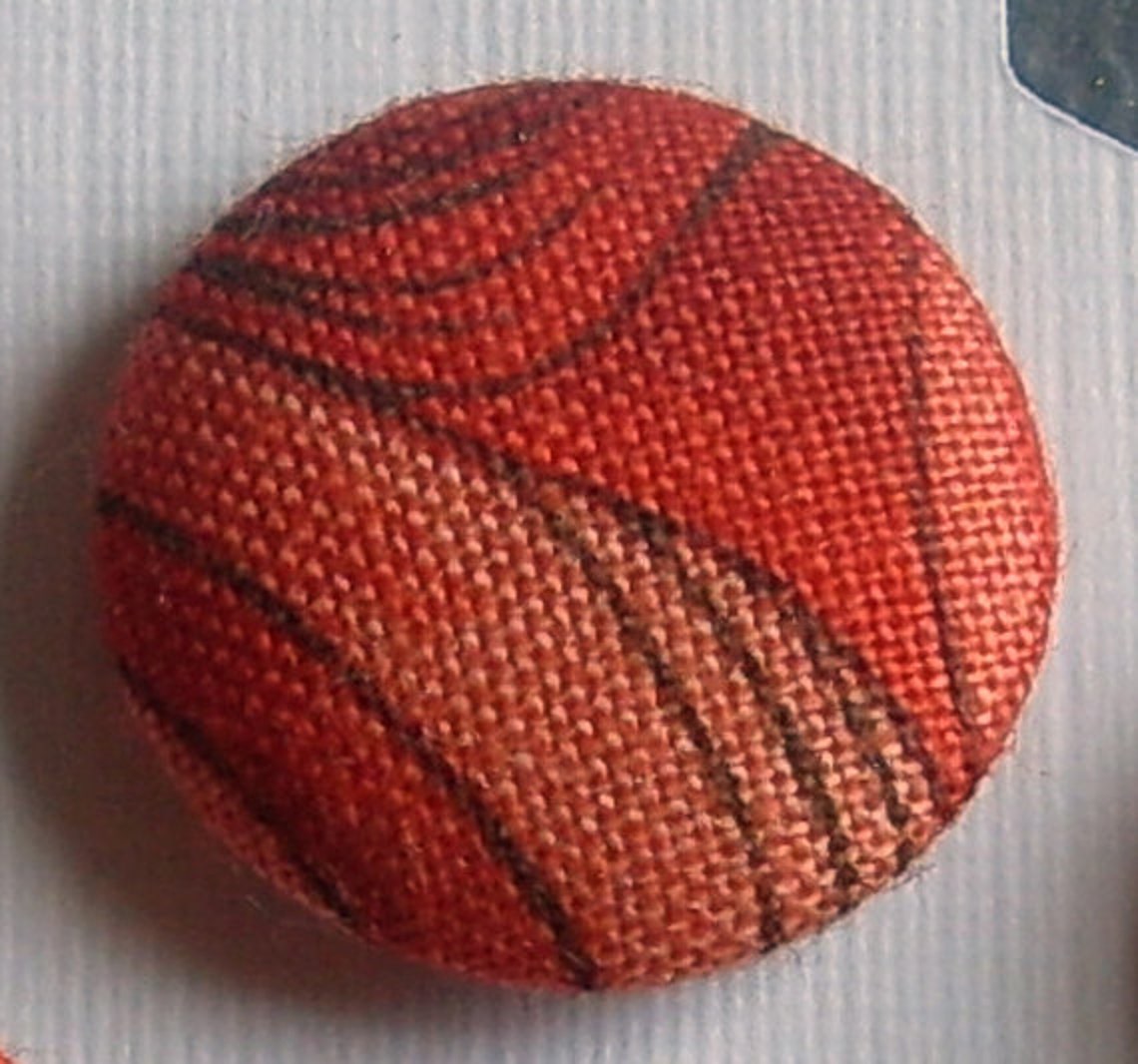 Fabric Covered Buttons 6 X 19mm Buttons Handmade Button | Etsy