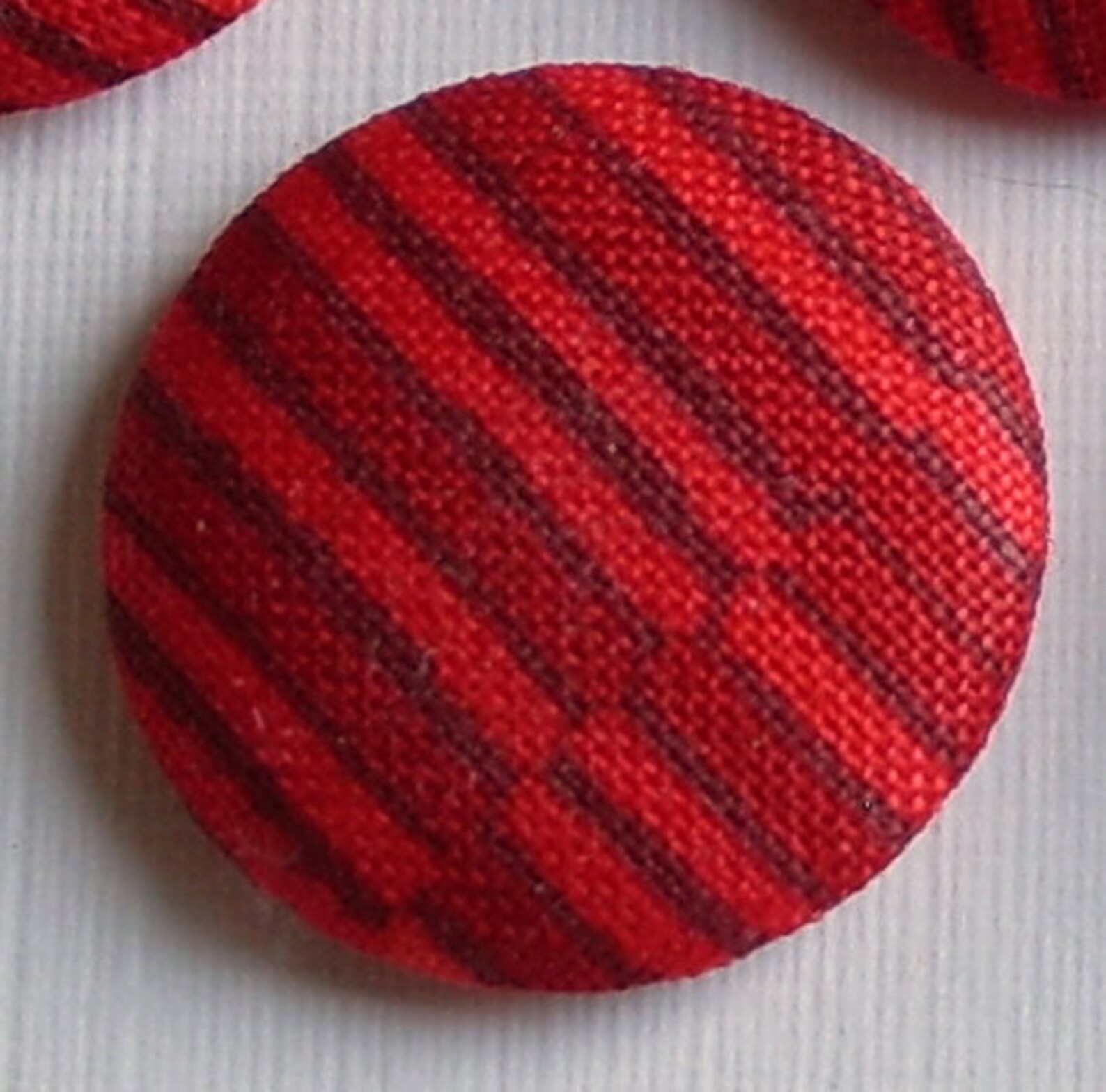Fabric Covered Buttons 5 X 23mm Buttons Handmade Button - Etsy