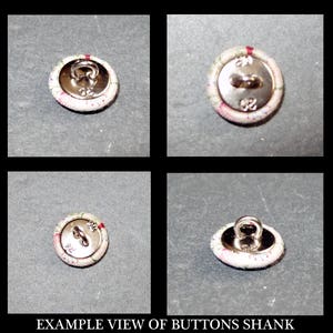 20L Fabric Covered Buttons - 8 X 12.5mm, Pastel Buttons, Dot Buttons ...