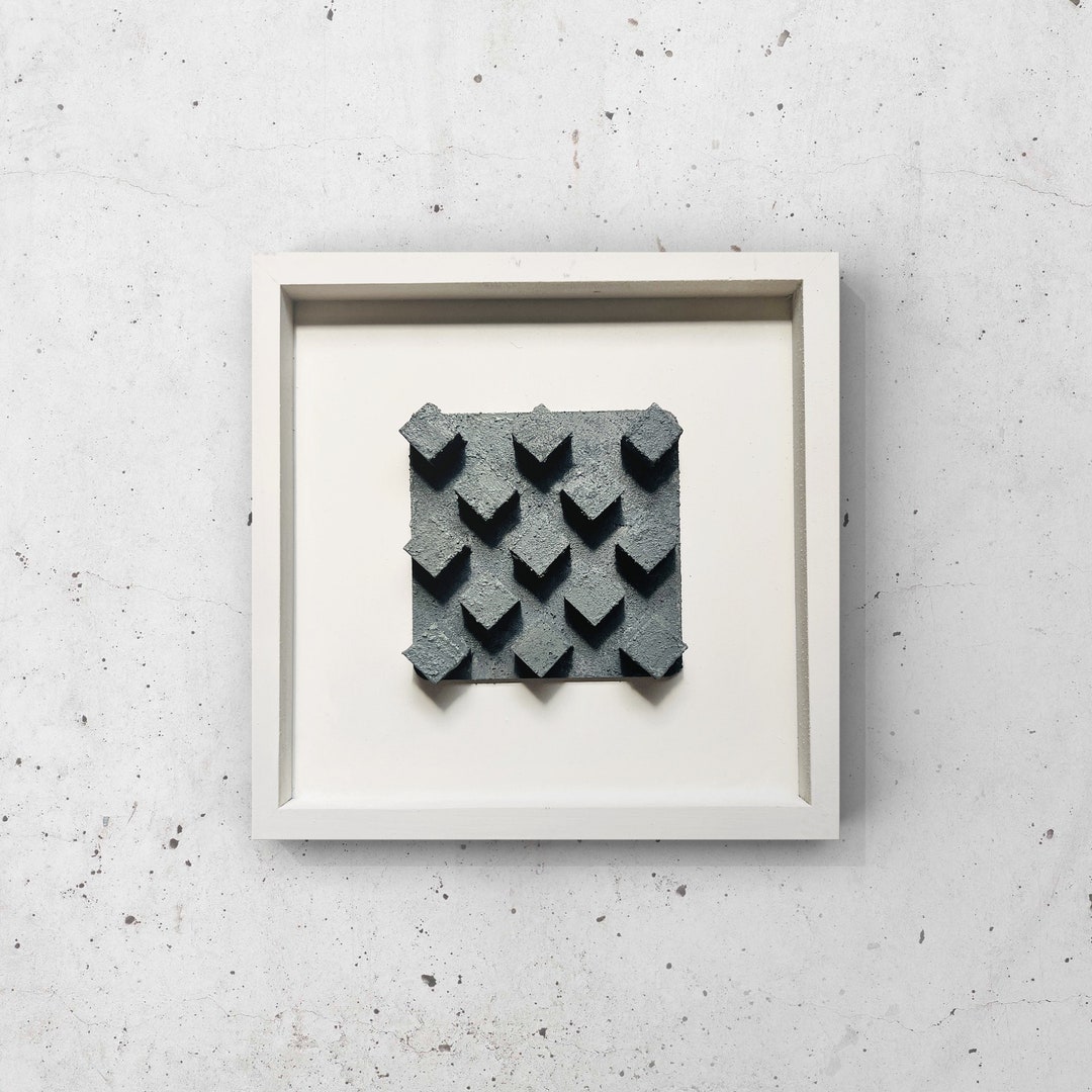 PATH III: Modern Sculpture, 3D Geometric Wall Art, Abstract Minimalist ...