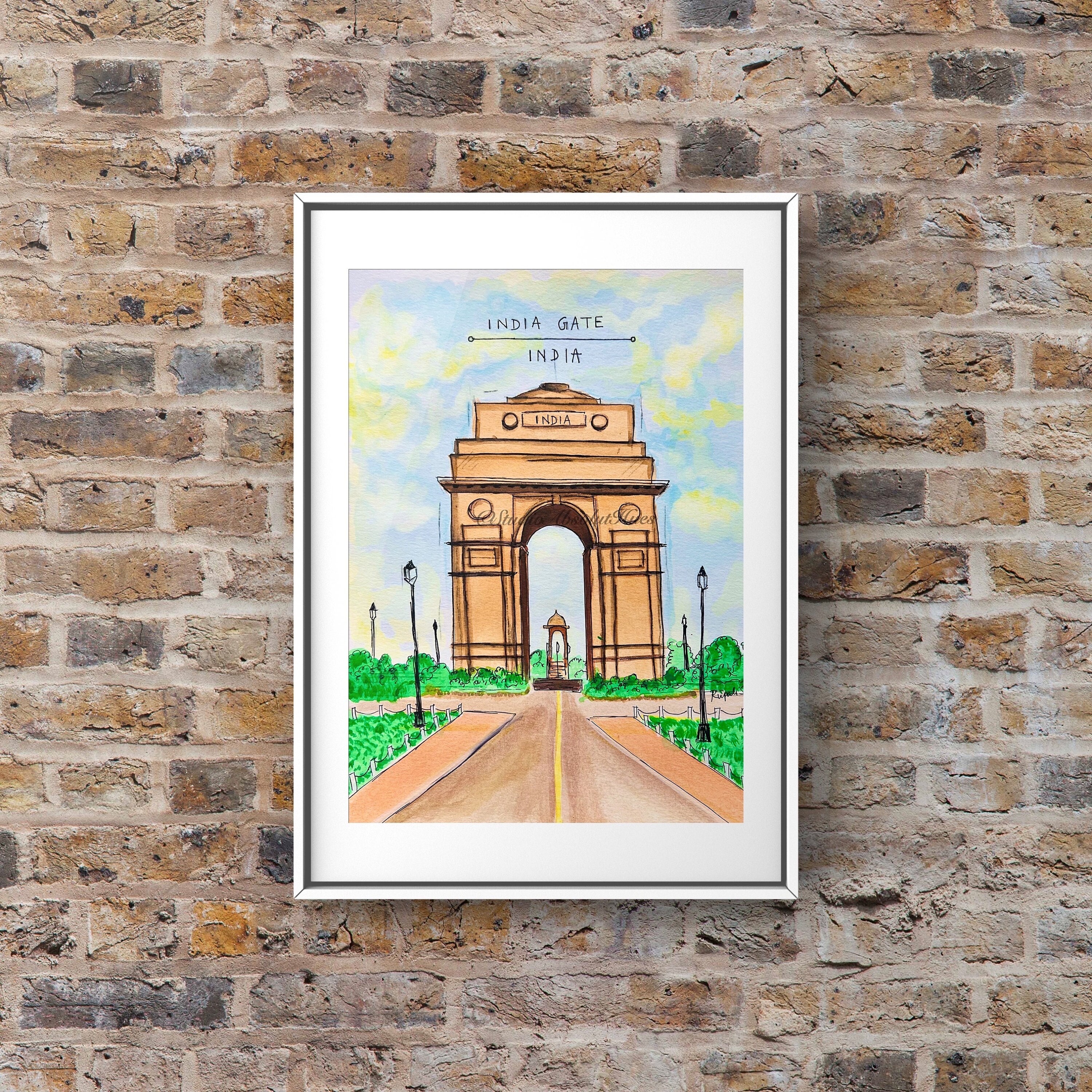 Indian Gate Drawing