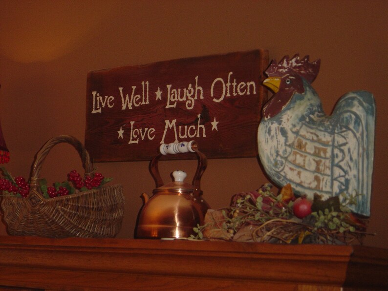 Reclaimed Barn Wood SIGN - Unique HANDMADE Plaque ! - From 100 Year Old ...