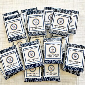 10 Pack US Navy Tissue Packs, USNA Graduation, Happy Tears, Navy Mom ...