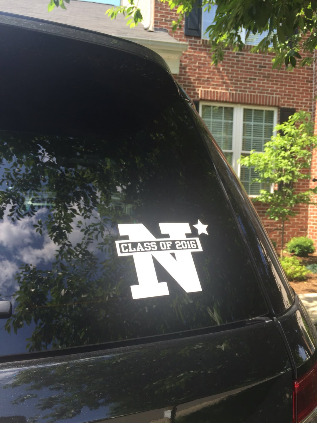 Navy Car Decal Graduating Class, USNA, Permanent Vinyl Decal, Naval ...
