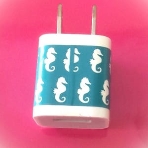 Iphone Charger Decal Anchor Monogram Charger Decal - Etsy