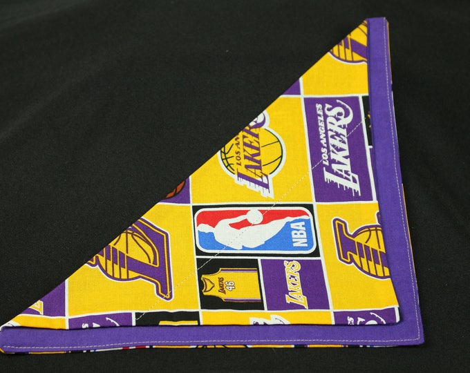 Los Angeles Lakers NBA Basketball Slip Through Collar No Tie Pet ...