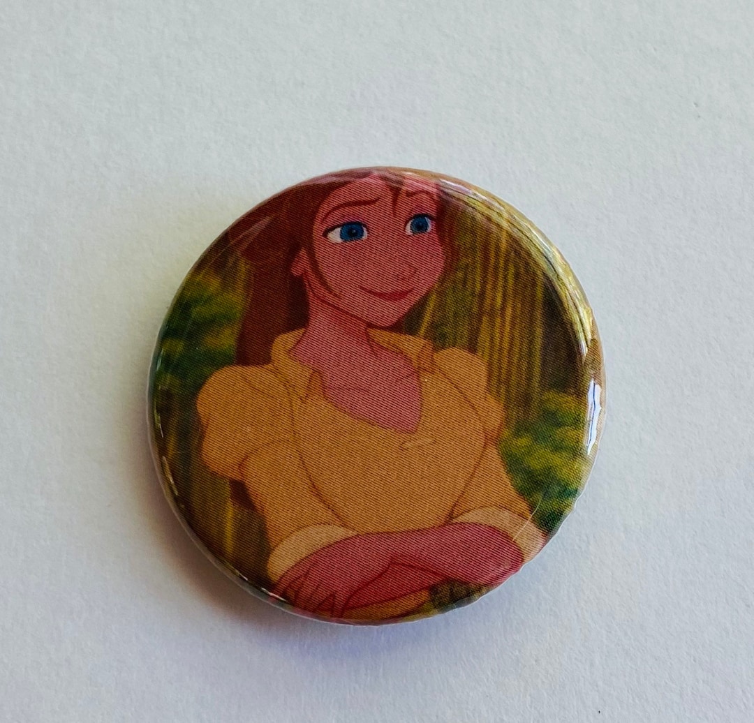 Disney - Tarzan and Jane - Jane Porter 1.25 Inch Button Pin - Etsy