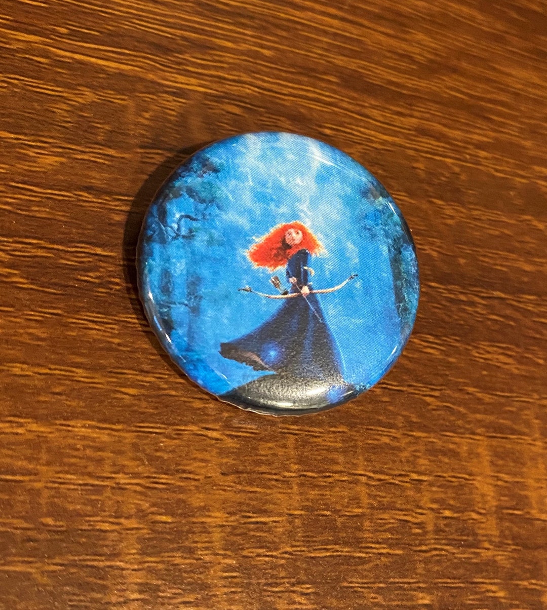 Disney - Brave Merida and Bow #2 1.25 Inch Button Pin - Etsy