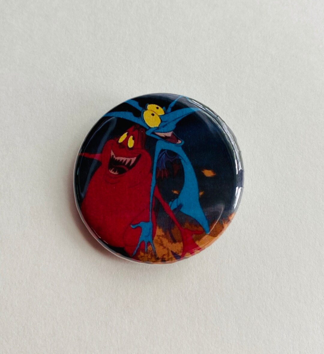 Disney - Hercules Villain Hades Sidekicks Pain and Panic 1.25 Inch ...
