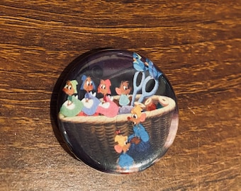 Cinderella Button - Etsy