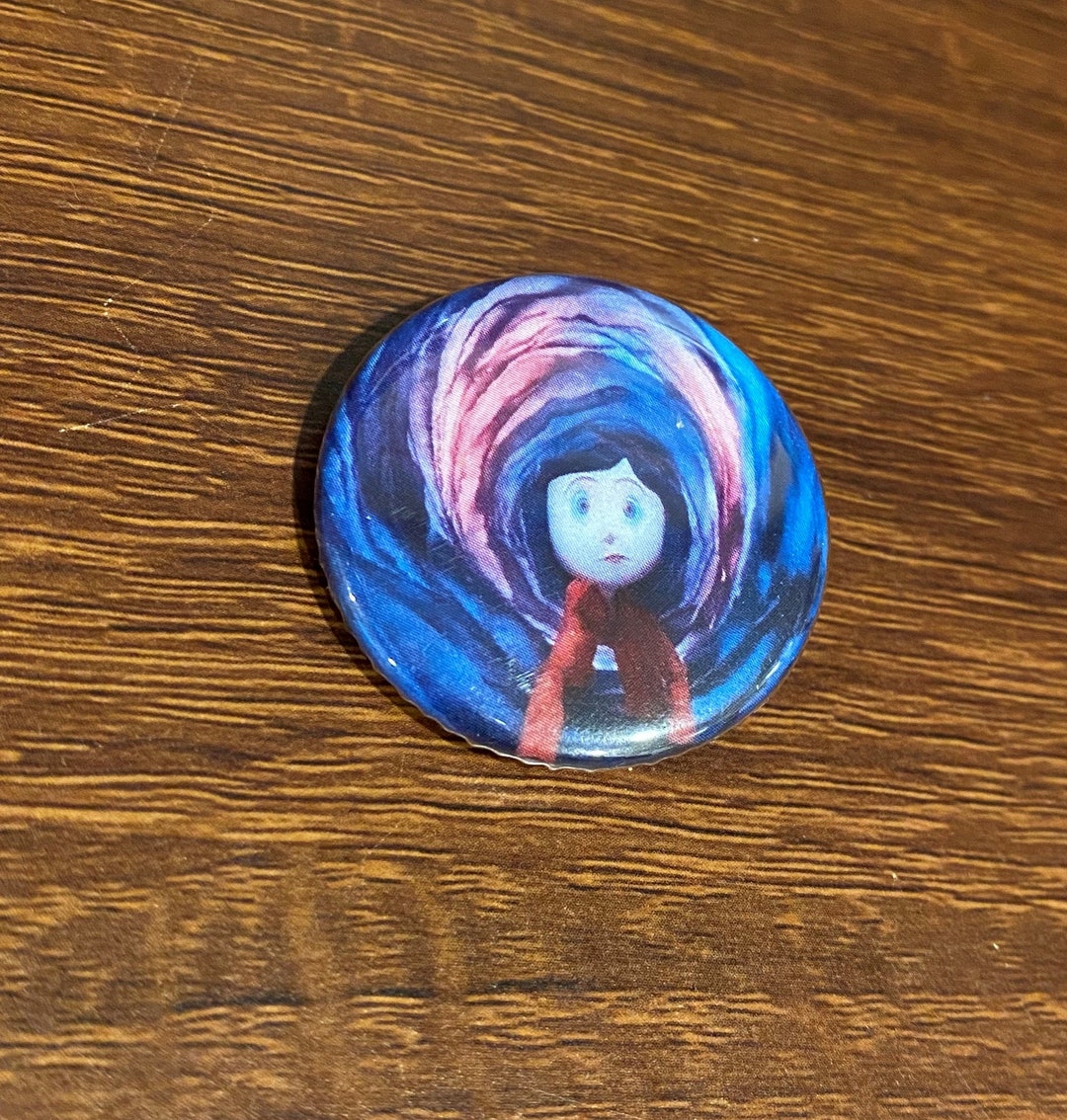 Disney Coraline Movie 1.25 Inch Button Pin - Etsy