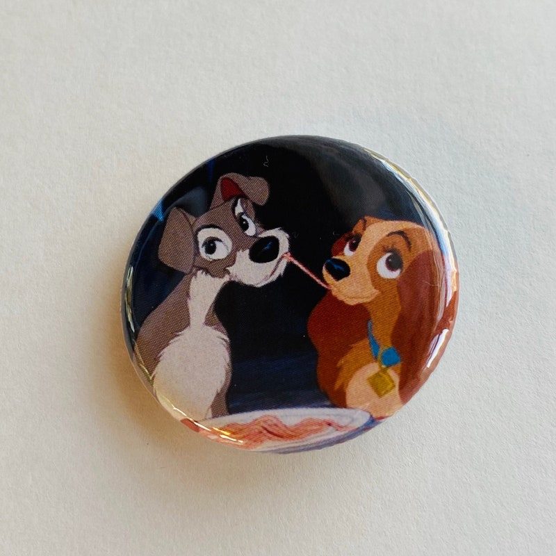 Lady and the Tramp Pin - Etsy