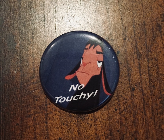 Disney the Emperor's New Groove Kuzco No Touchy 1.25 | Etsy