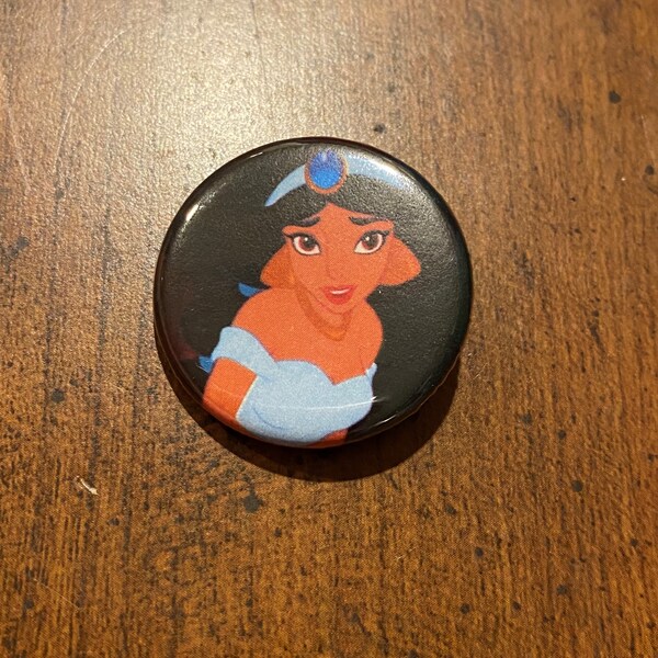 Princess Jasmine Pin - Etsy