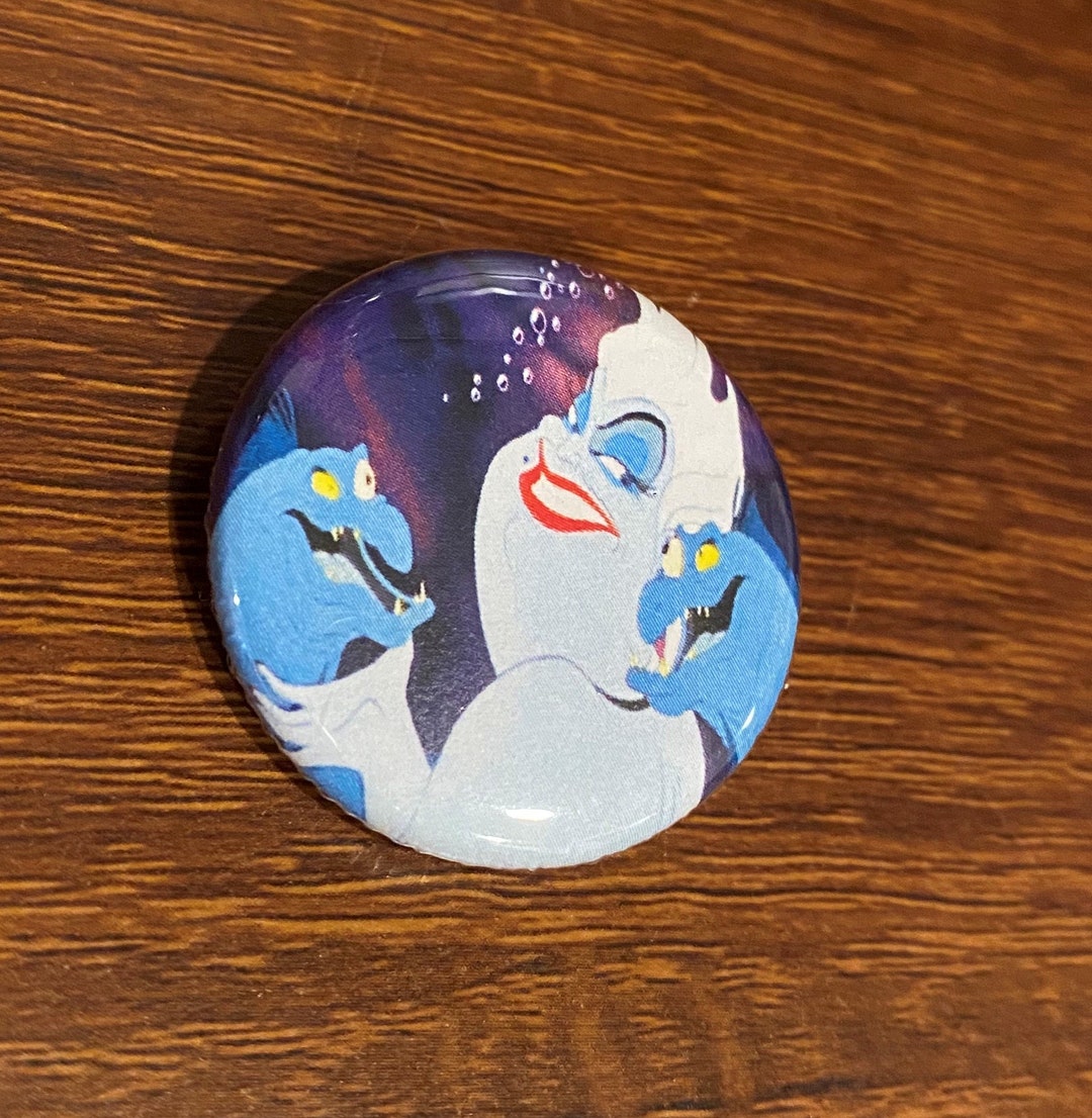 Disney - the Little Mermaid Ursula and Flotsam and Jetsam Villian 1.25 ...