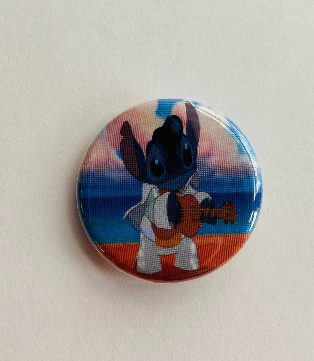 Disney - Lilo and Stitch Elvis Stitch 1.25 Inch Button Pin - Etsy
