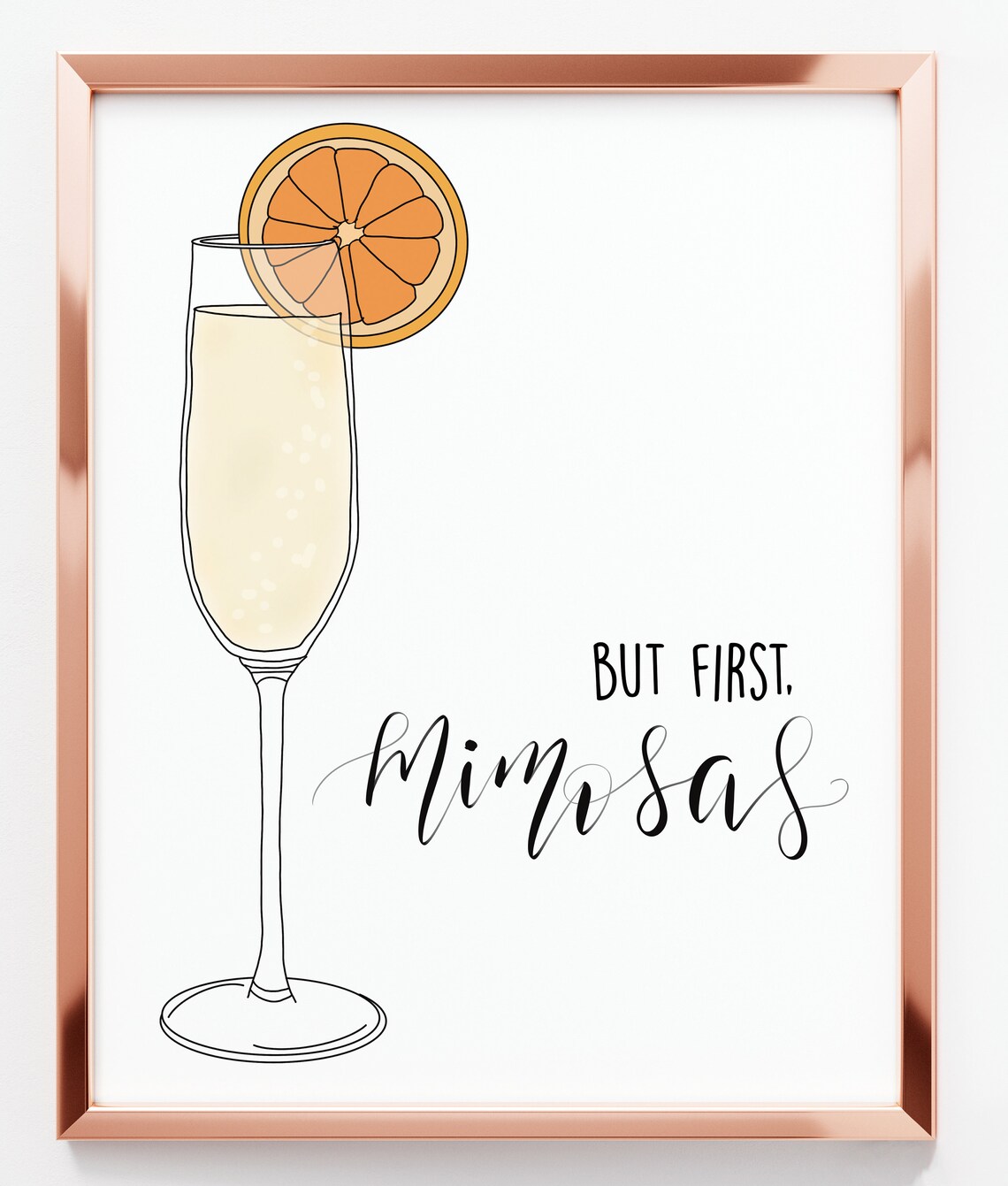 But First Mimosas Mimosa Bar Sign Bridal Brunch Decor Bar - Etsy