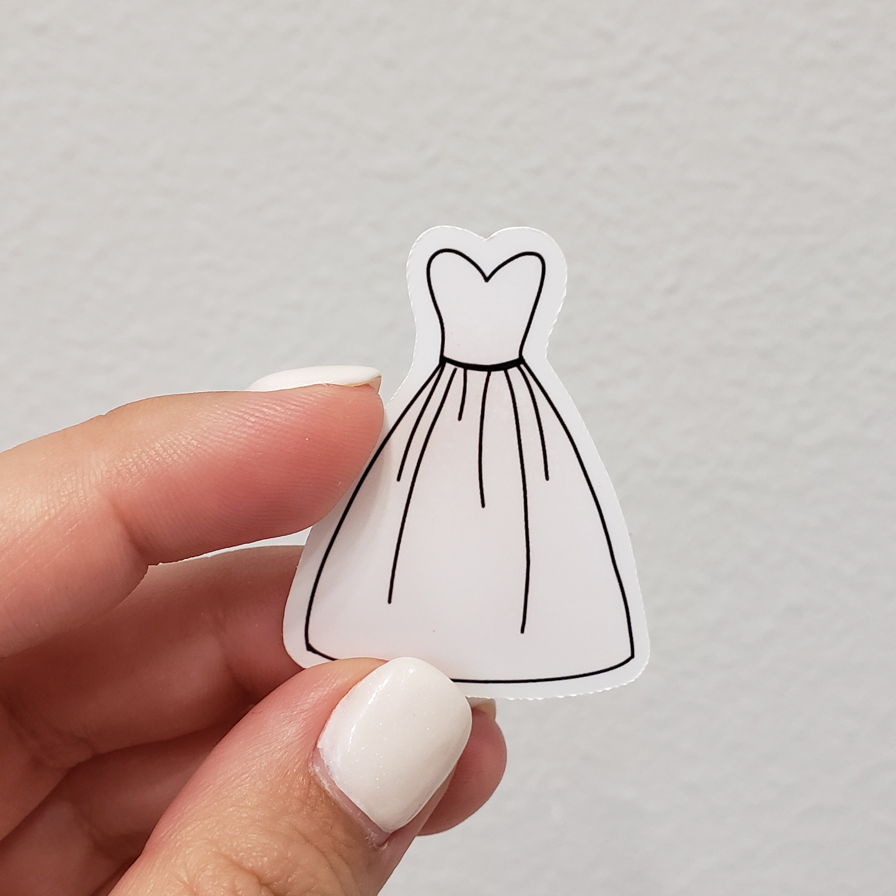 Wedding Stickers Bride Wedding Dress Sticker Groom Sticker | Etsy