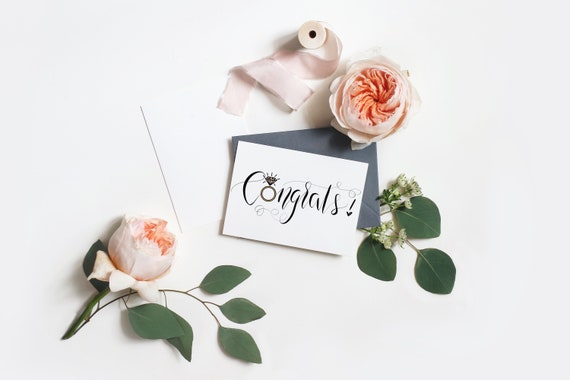 Engagement Gift Engagement Card Congratulations You're | Etsy