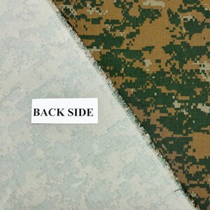 Marine Digital Camo Woodland Marpat No BLACK Camouflage NY/CO Twill W ...