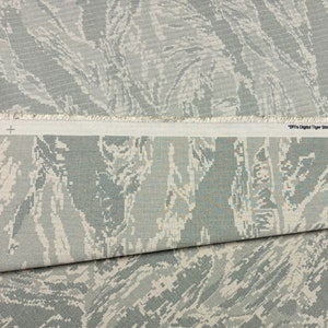 ABU Air Force Digital Tiger Stripe Gray NY/CO Ripstop Military Camo ...