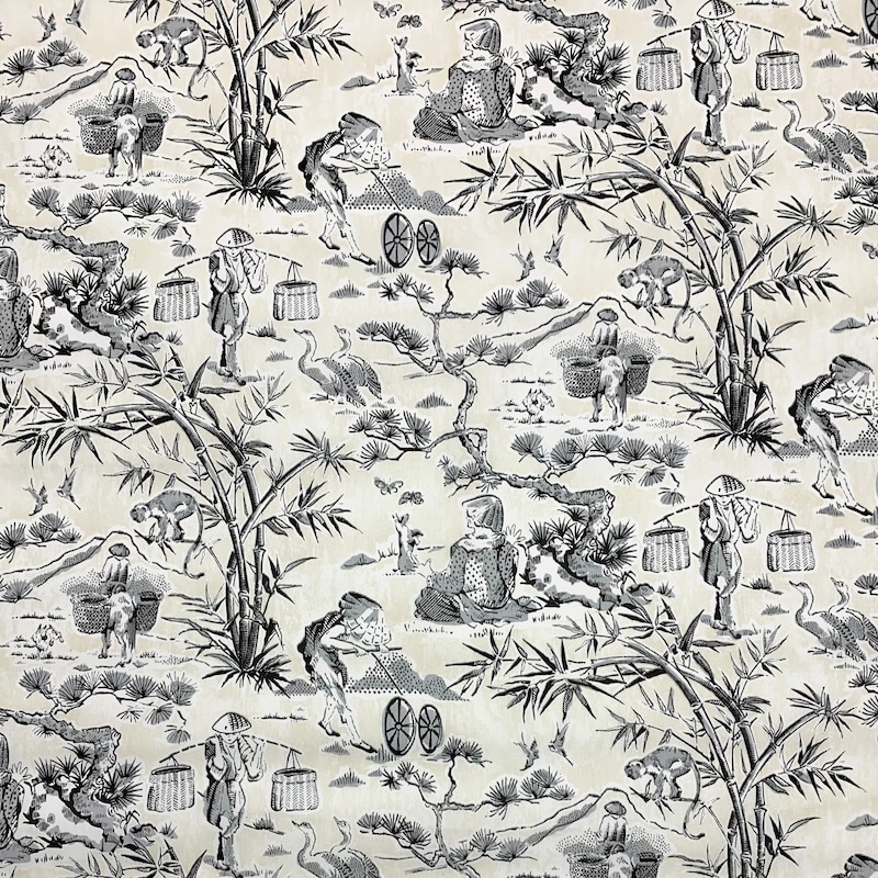 Asian Toile - Etsy