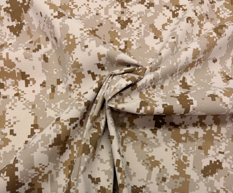 MARPAT DESERT Beige AOR1 Digital Camo Gore Tex 4.5 Oz Nylon Military ...