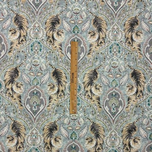 PKL Studio TWIN TIGER Reed Spa Floral Damask Leaf Upholstery Pillow ...