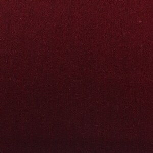 Exclusive PLUSH MOHAIR DARK Scarlet Red Velvet Pillow Cushion ...