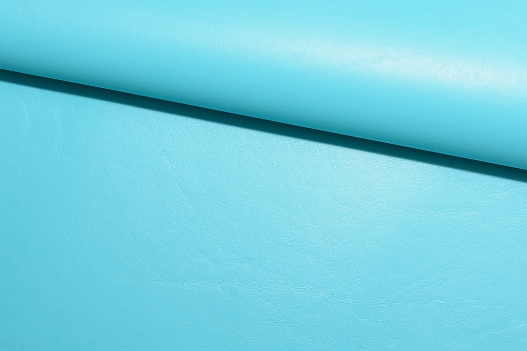 Vinyl Supreme SOLID AQUA Turquoise Blue Faux Leather Automobile Atv ...