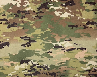 OCP Multicam Military Camouflage NY/CO Soft Twill Army Military Spec ...