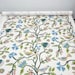 Ballard Designs LYLE GREEN Blue Song Birds Floral Vine Drapery Curtains ...