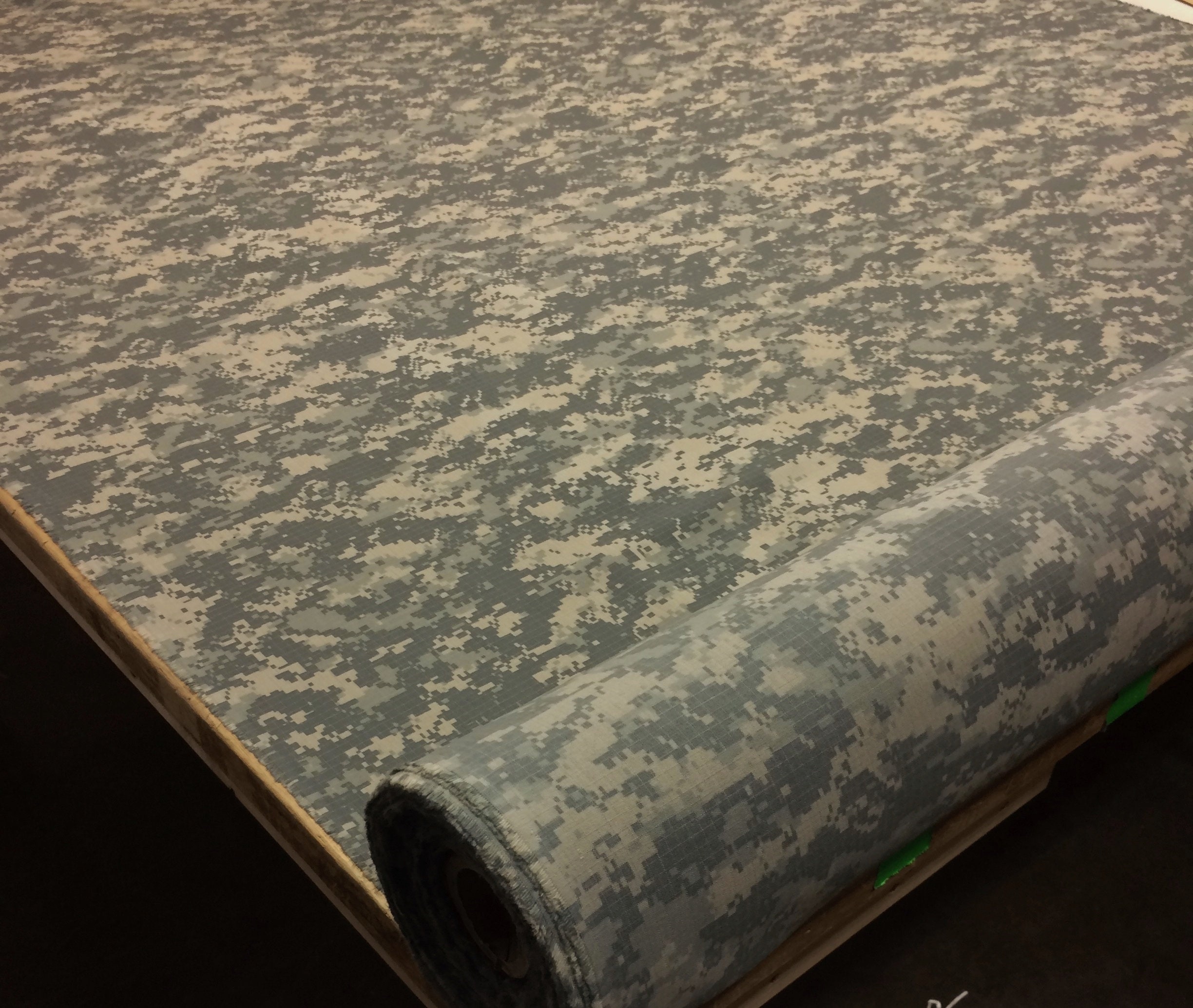 ACU Army Military Spec Camouflage Digital Camo NY/CO Ripstop Apparel ...