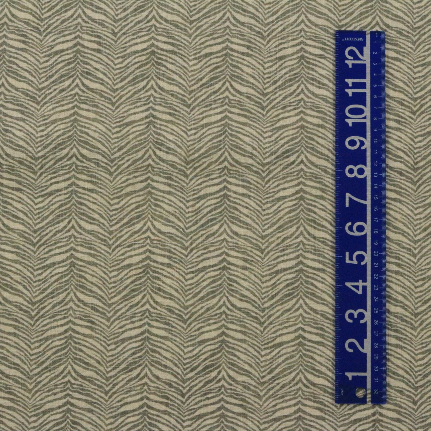 Designer TIGER STRIPE GRAY Natural Zebra Stripe Animal Print Drapery ...