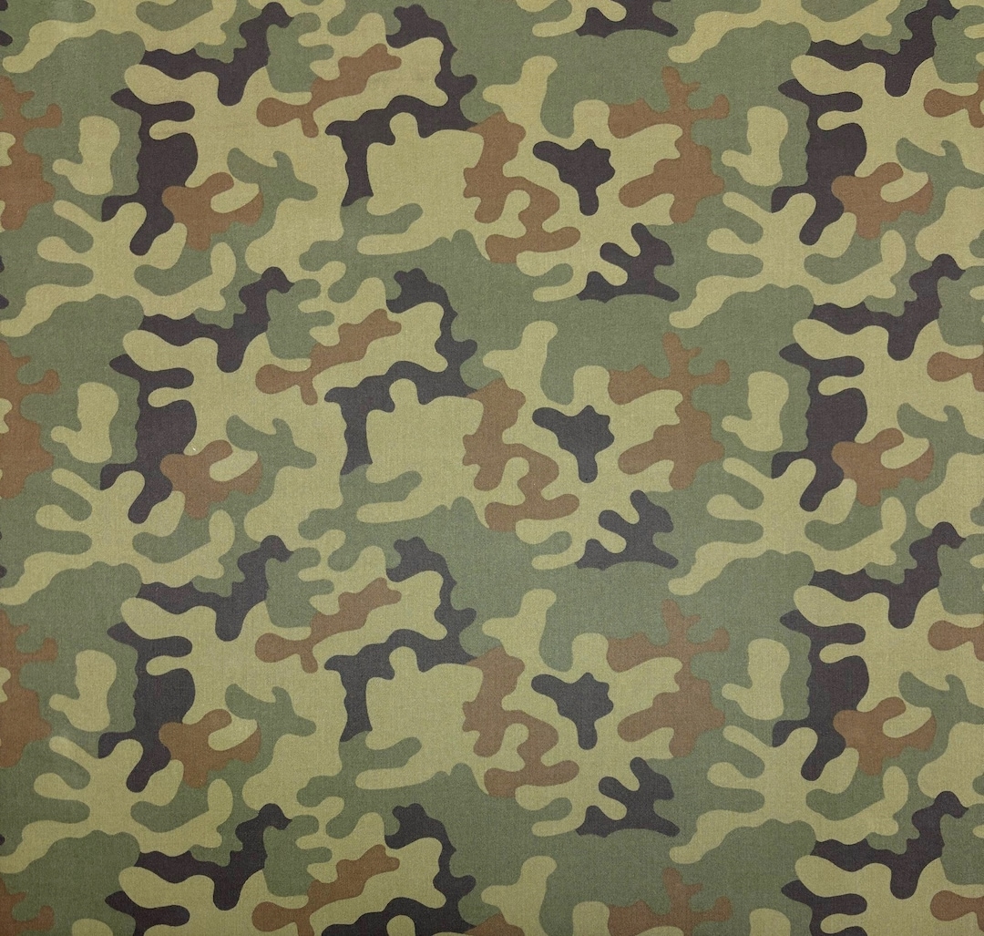 Polish PANTERA Panther Woodland Camouflage NY/CO Soft Twill Army Europe ...