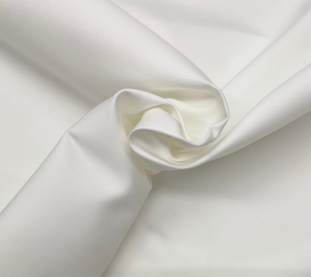 Solid WHITE Canvas 100% Cotton Duck 12 Oz Apparel Jackets Uniform ...