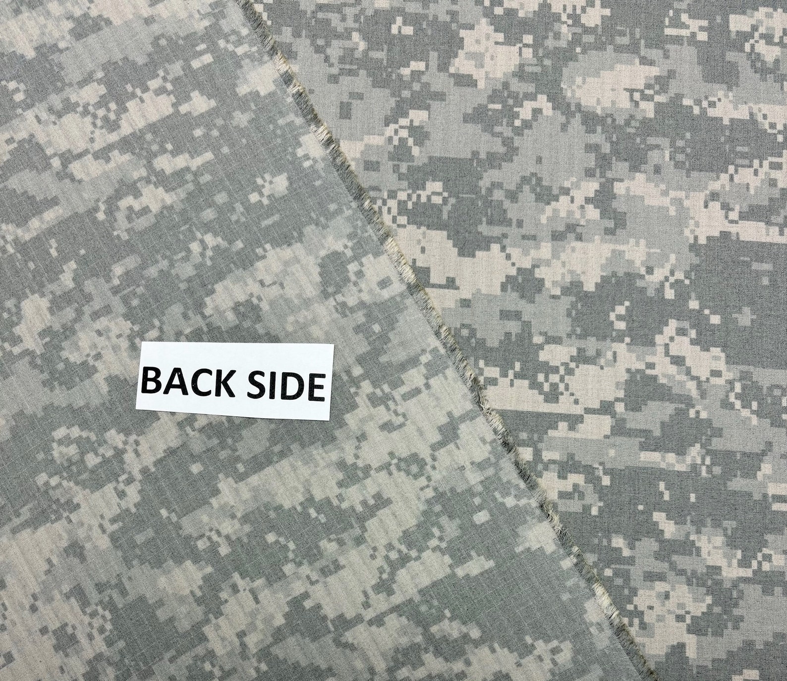ACU Army Combat Uniform Digital Camo Gray NY/CO Ripstop Military Camo ...