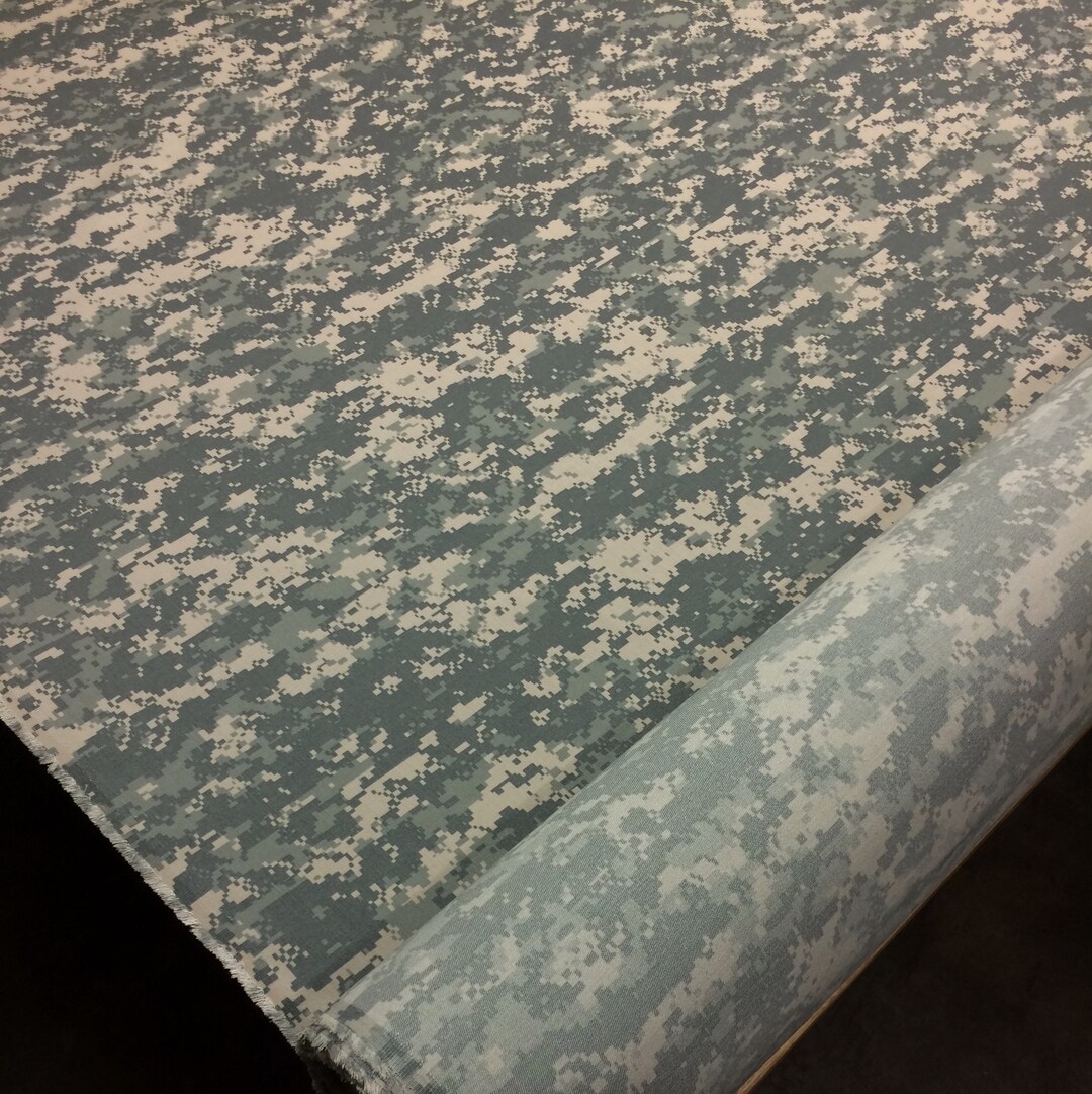 ACU ARMY Digital Nylon Cotton TWILL Soft Hand Fire Resistant Military ...