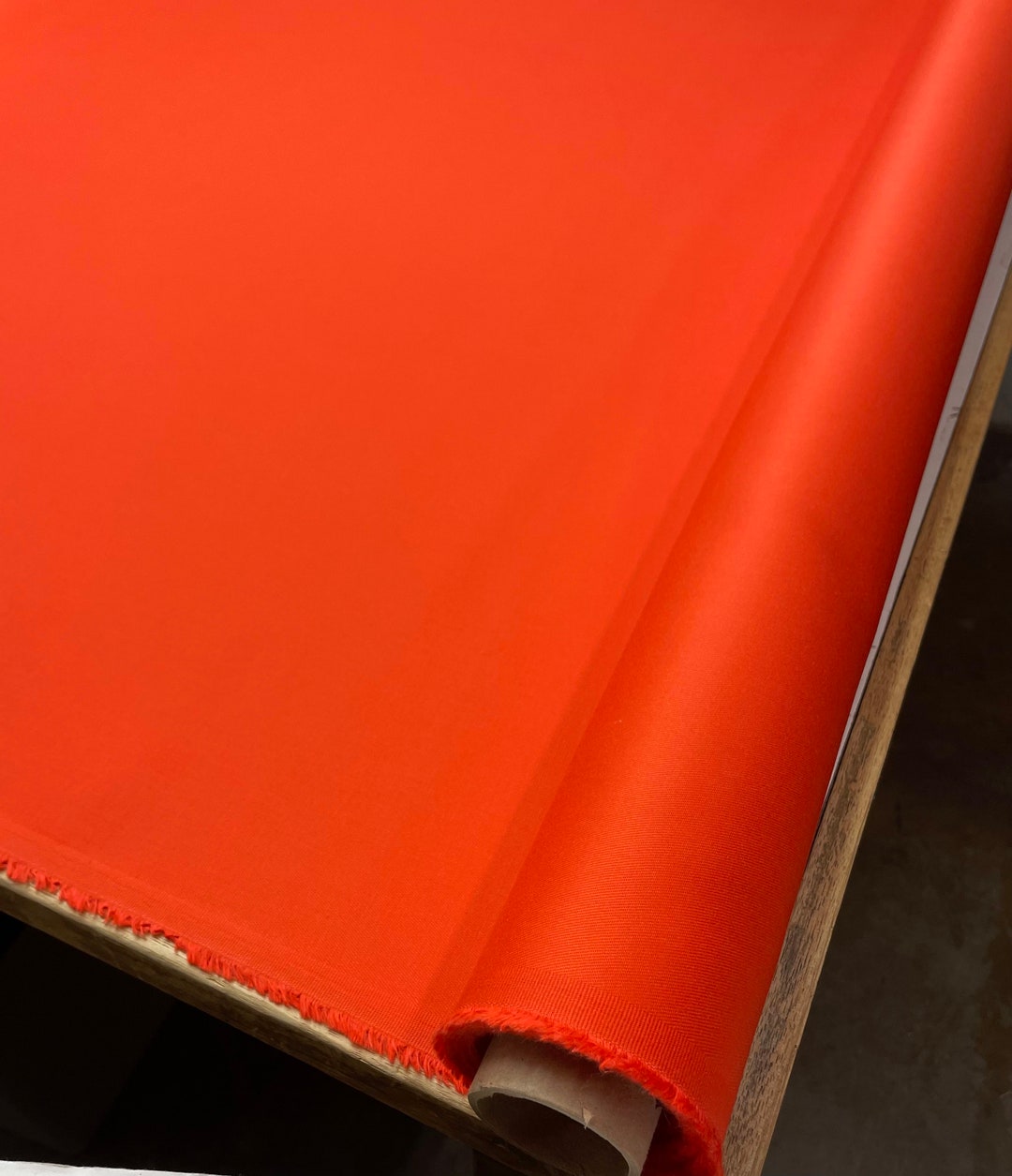ORANGE NOMEX TWILL 8oz Soft & Durable Flame Retardant Upholstery ...