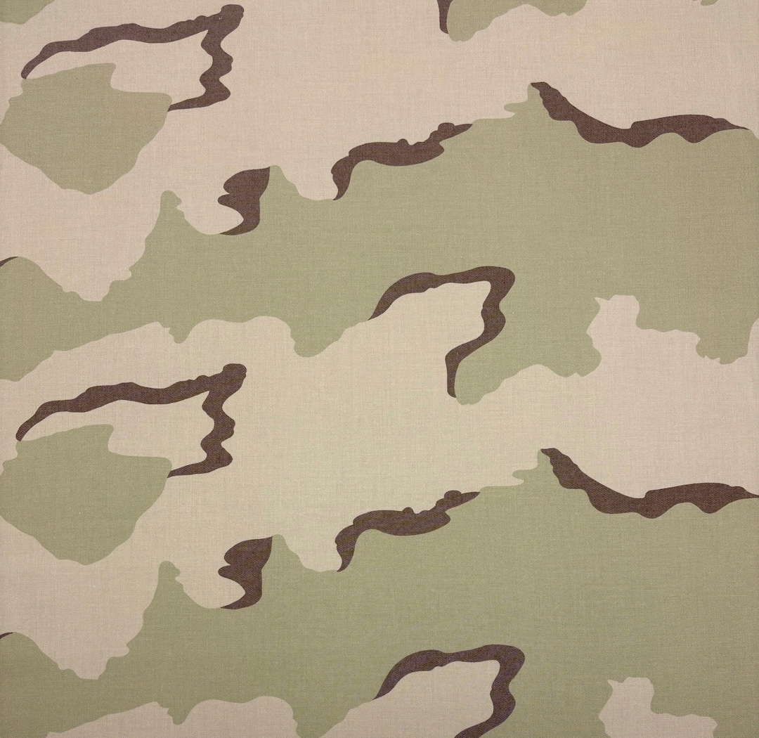 3 Day Desert Storm Military Camouflage NY/CO Twill Army Military Spec ...