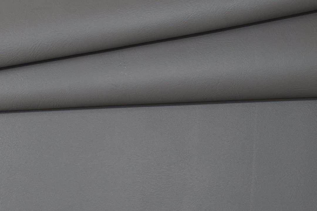 VINYL PLUS GRAY Pleather Faux Leather Home Auto Rv Marine Boat Outdoor ...